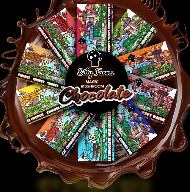 SILLY FARMS : MAGIC MUSHROOM CHOCOLATE – Silly Farms