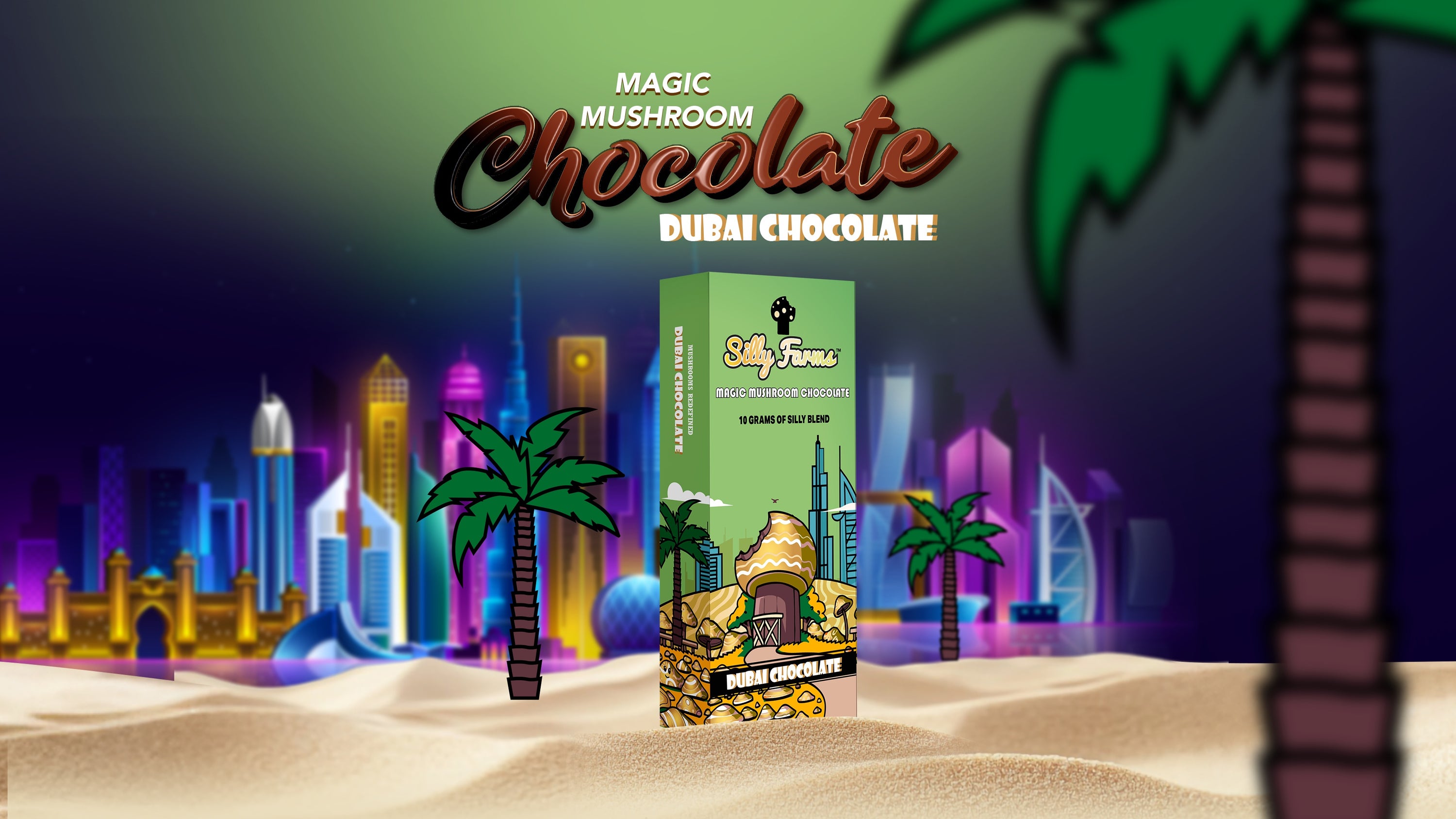 SILLY FARMS : MAGIC MUSHROOM CHOCOLATE – Silly Farms